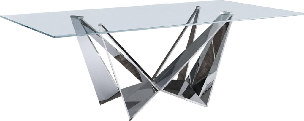 Inox trpezarijski sto 1 | Izrada stolova od inoxa | STIL DEKOR DESIGN