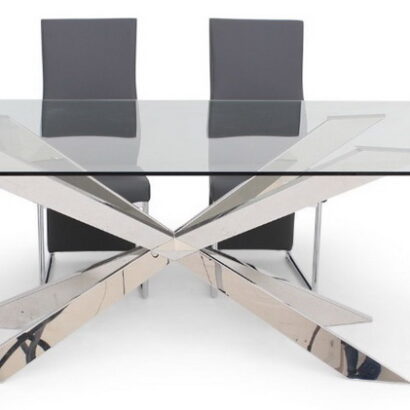 Inox trpezarijski sto 4 | Izrada stolova od inoxa | STIL DEKOR DESIGN