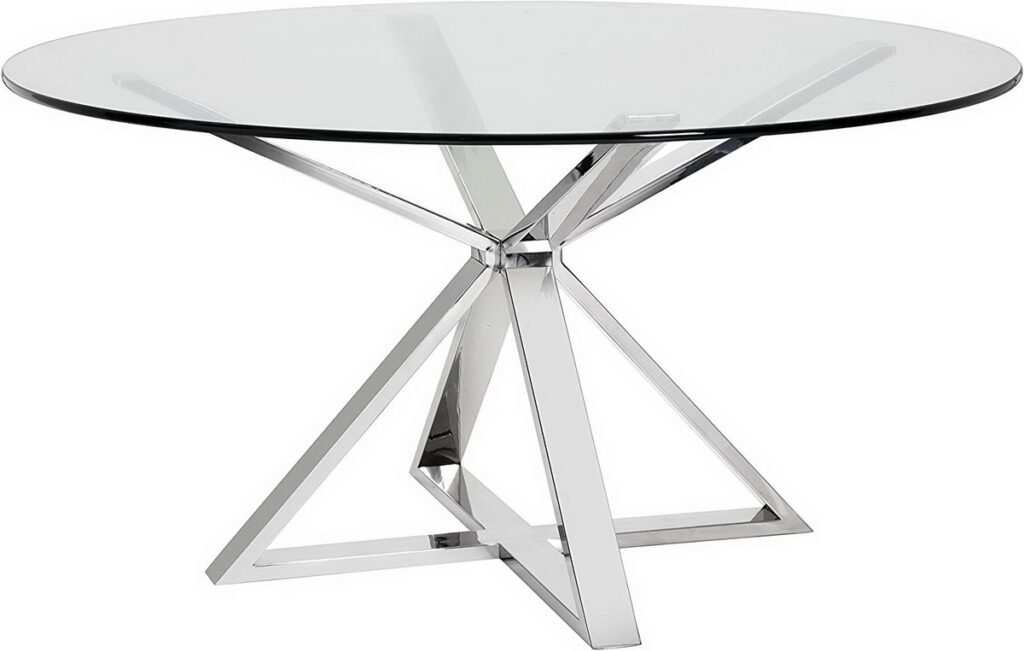 Inox trpezarijski sto 5 | Izrada stolova od inoxa | STIL DEKOR DESIGN