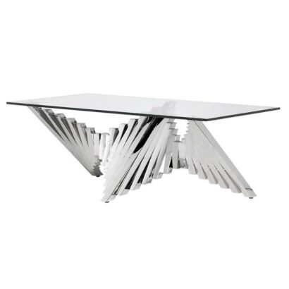 Inox trpezarijski sto 8 | Izrada stolova od inoxa | STIL DEKOR DESIGN