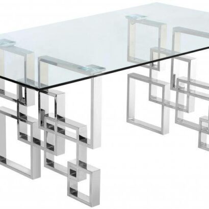 Inox trpezarijski sto 10 | Izrada stolova od inoxa | STIL DEKOR DESIGN